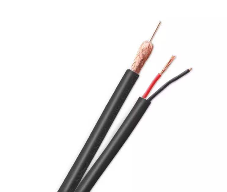 RG59 2DC CABLE 300 METER Full Copper - شـركـة السـدر للخدمات الكهربائية و الأنظمة الرقمية