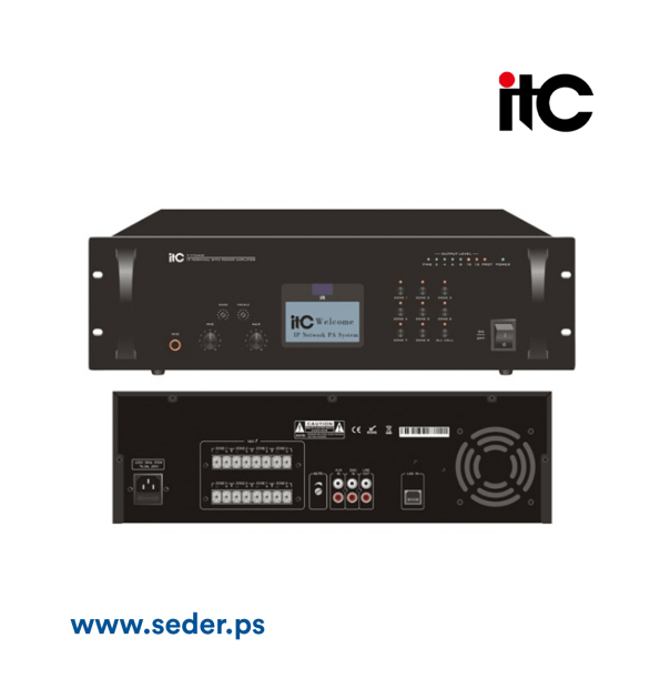 ITC T-7701 Power Amplifire - شـركـة السـدر للخدمات الكهربائية و الأنظمة ...
