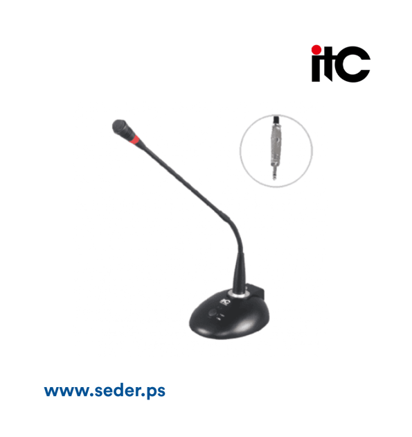 ITC TS-338 Desktop Mic (Balance Input + Phantom Power) - شـركـة السـدر للخدمات الكهربائية و ...