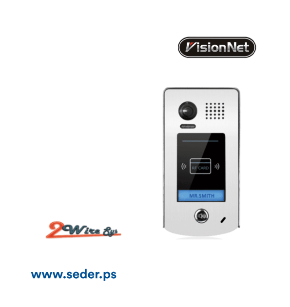 2WIRE SYSTEM COLOR WIDE ANGLE CAMERA WITH PROXIMITY ACCESS CONTROL ...