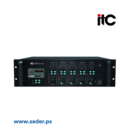 ITC T-4240MP 4 Channel Matrix Mixer Amplifier with Mp3 240W - شـركـة ...