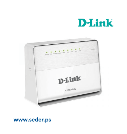 D-link DSL-224 VDSL/ADSL 300Mbps wireless router - شـركـة السـدر ...
